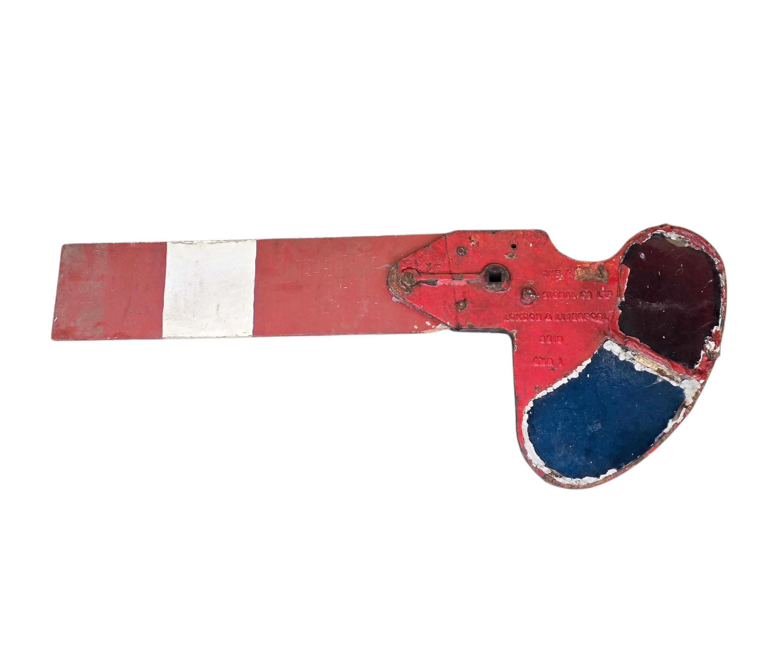 RA 8309A G.N.R SIGNAL SPECTACLE PLATE WITH LENSES AND WOODEN ARM ...